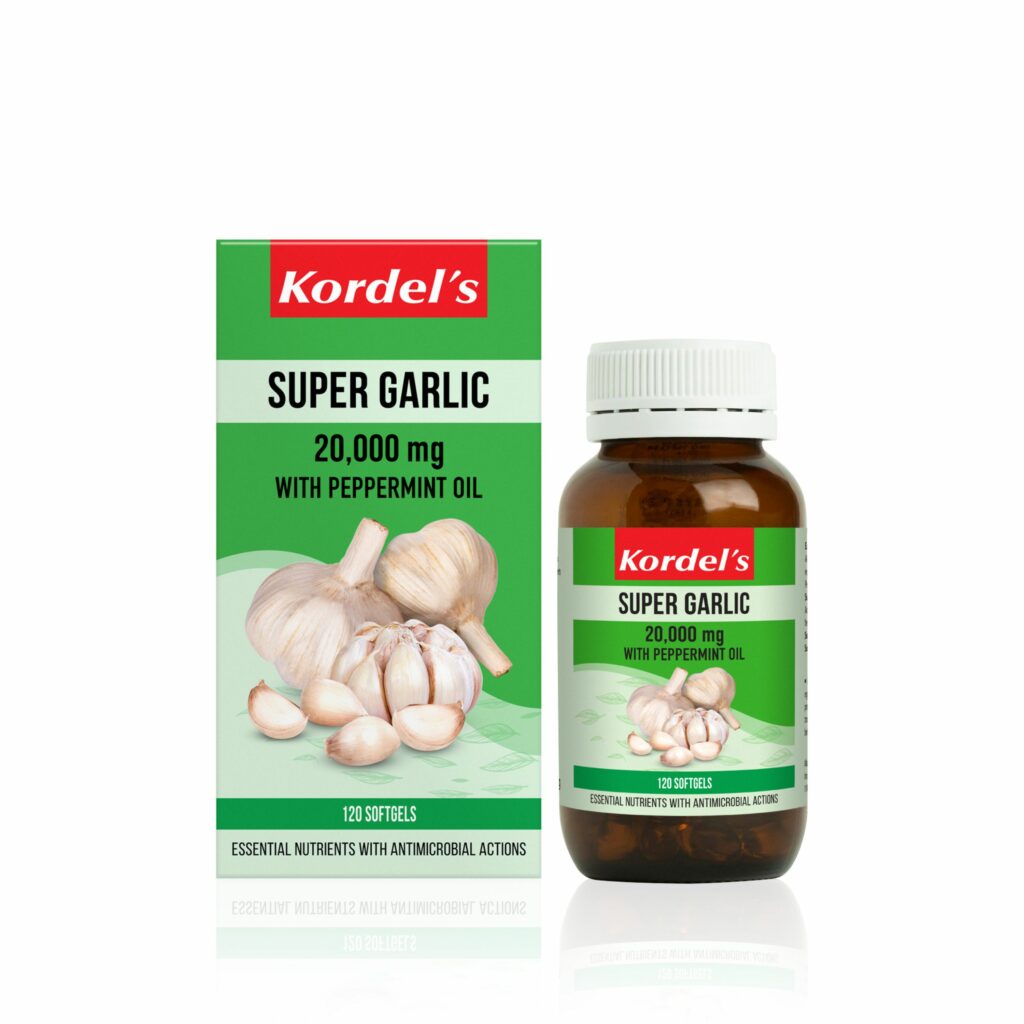 KORDEL'S SUPER GARLIC 20,000 mg 120s - Nuvanta