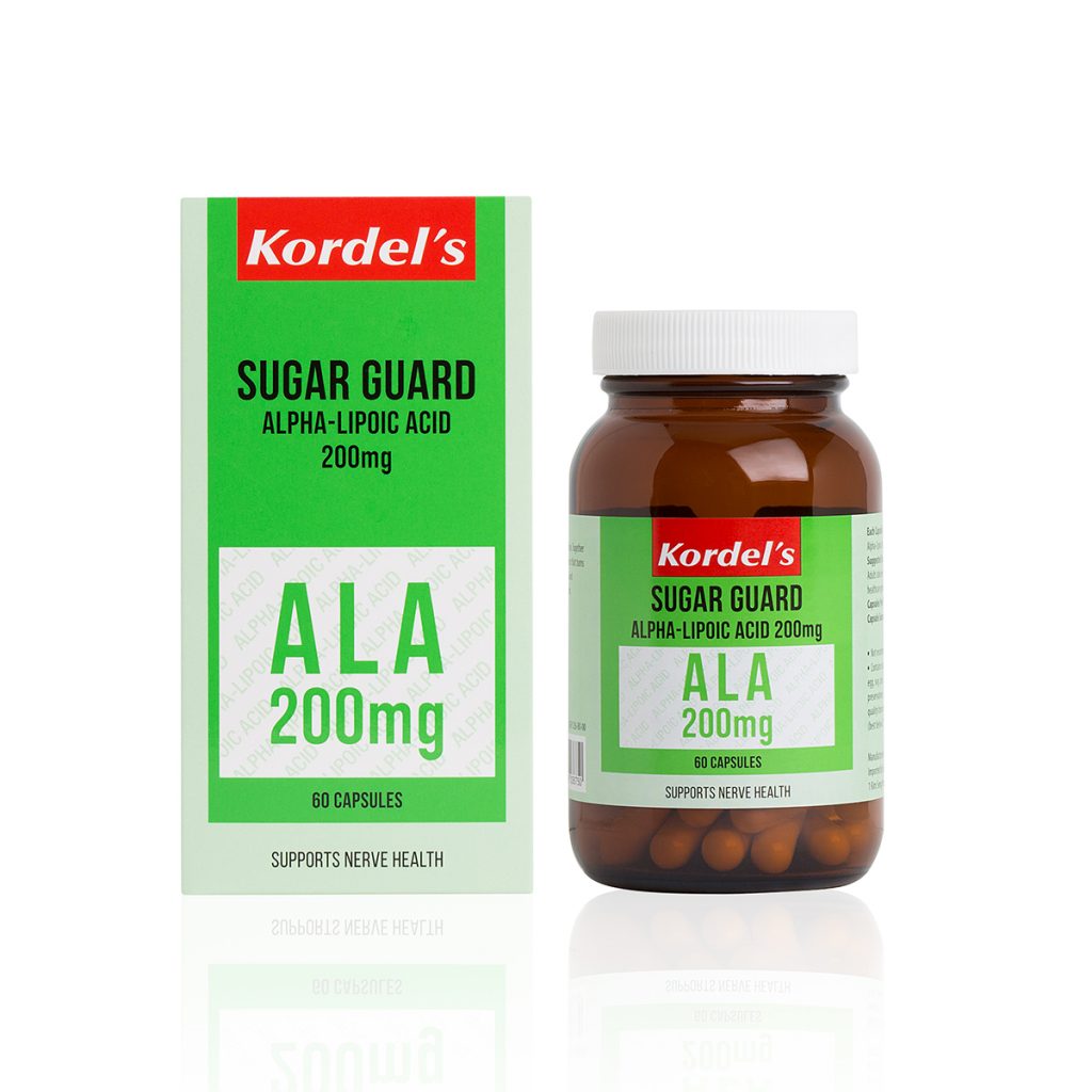 KORDEL'S SUGAR GUARD ALPHA-LIPOIC ACID 200 mg 60s - Nuvanta