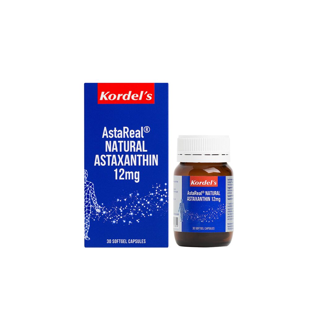 KORDEL’S AstaReal® NATURAL ASTAXANTIN 12 mg 30s - Nuvanta
