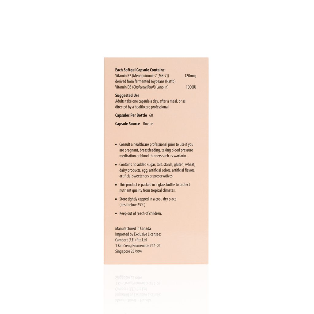 KORDEL'S VITAMIN K2 + D3 60s - Nuvanta