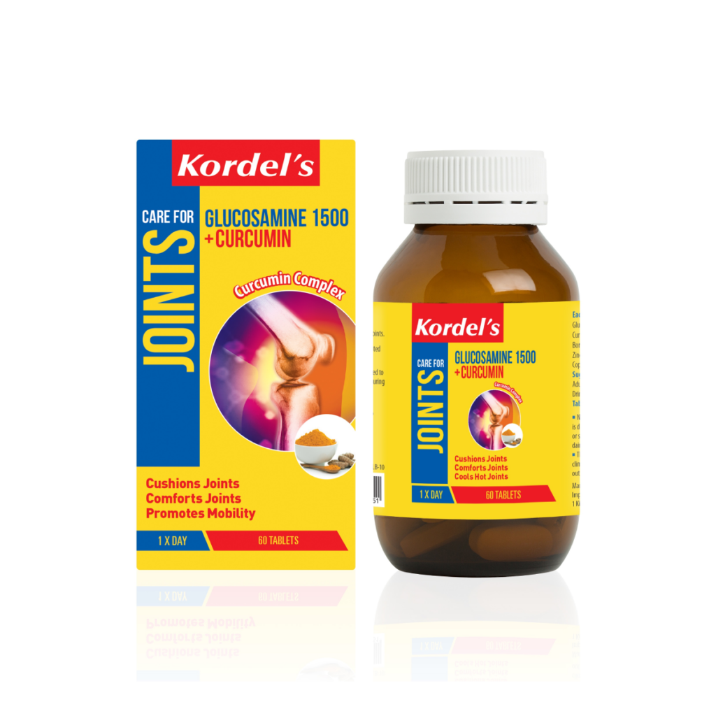 KORDEL'S GLUCOSAMINE 1500 + CURCUMIN 60s - Nuvanta